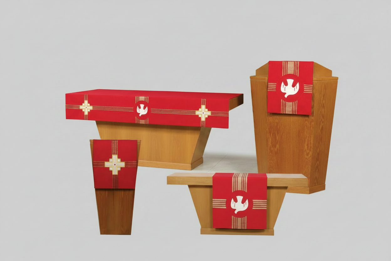 Kingdom Cross “Red Dove” Parament Collection